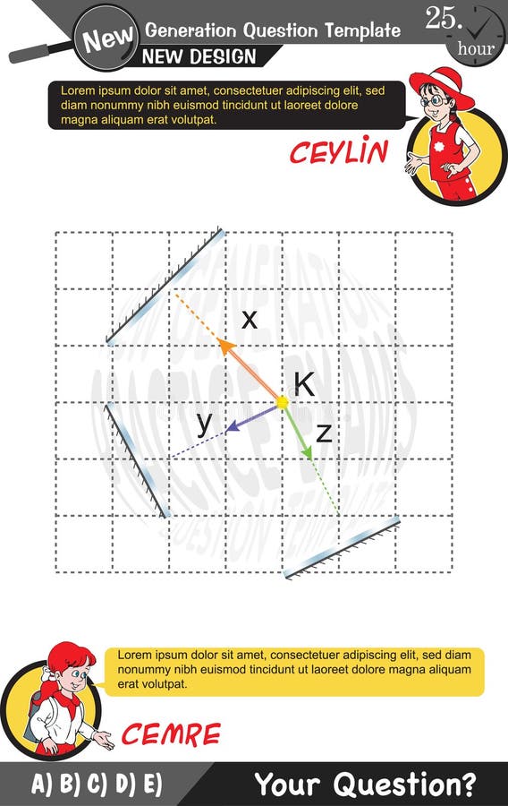 High School Exam Question Template, Middle School Exam Question ...