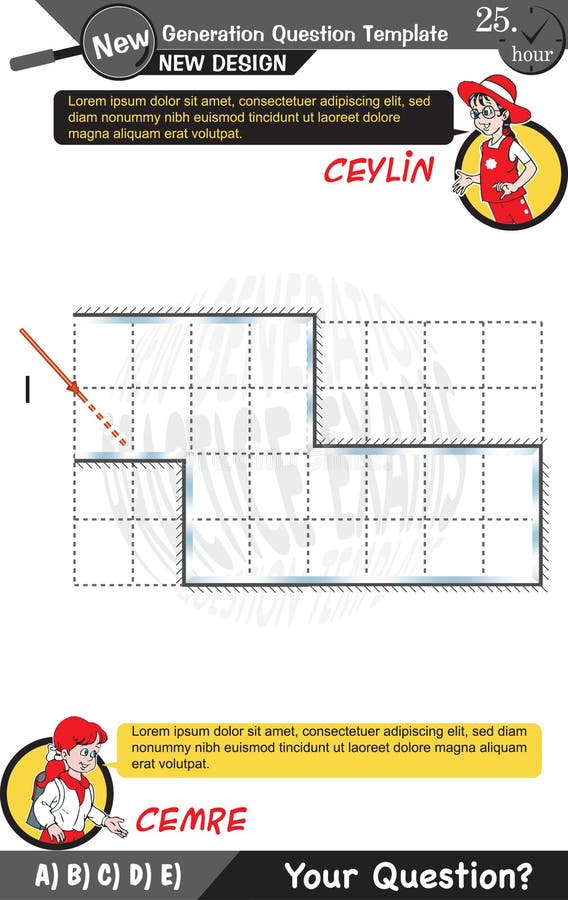 High School Exam Question Template, Middle School Exam Question ...