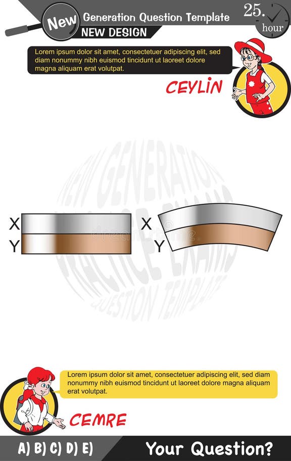 High School Exam Question Template, Middle School Exam Question ...