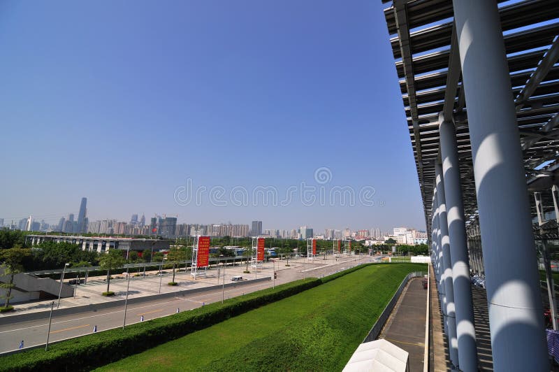 Pazhou Complex editorial photo. Image of meeting, chinese - 21639881