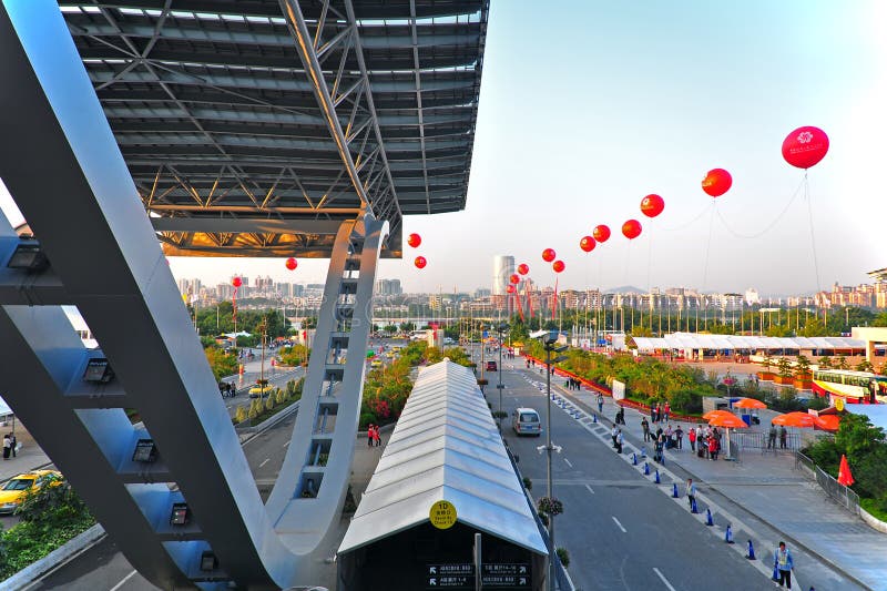 Pazhou Complex, Guangzhou, China Editorial Stock Photo - Image of ...