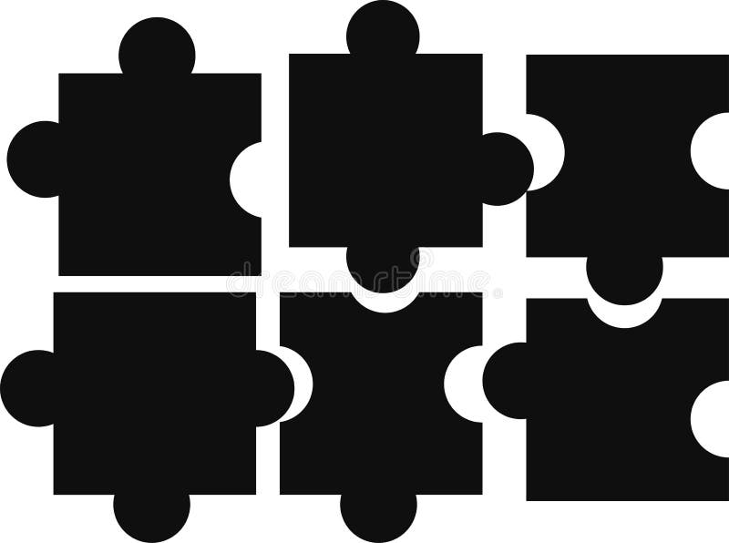 Pazzle Icon Set, SVG Vector Stock Vector - Illustration of symbol, text ...