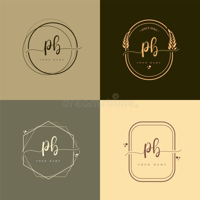 Pb Initials Stock Illustrations – 548 Pb Initials Stock Illustrations ...