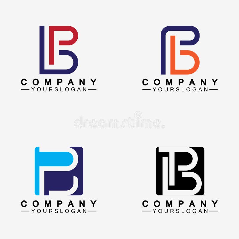 PB Letter Logo. Creative and Minimalist Letter BP PB Logo Design Stock ...