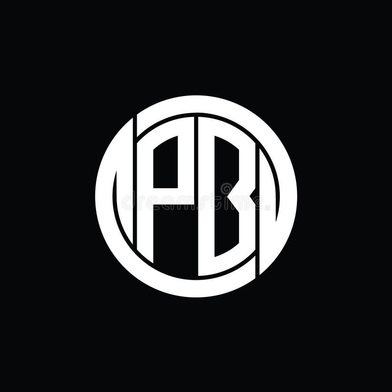 PB Logo Monogram Shield Inside Circle Shape Vector Images Design ...
