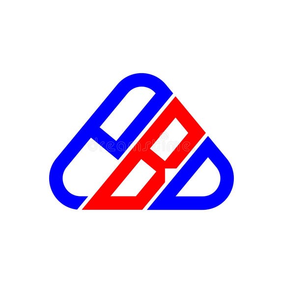 PBD Letter Logo Creative Design with Vector Graphic, PBD Stock Vector ...
