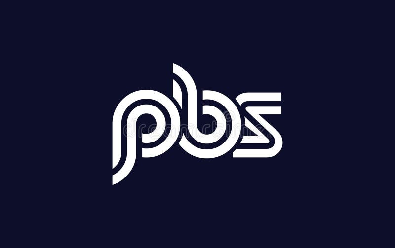 PBS Creative Unique Modern Letter Logo Design Stock Vector ...