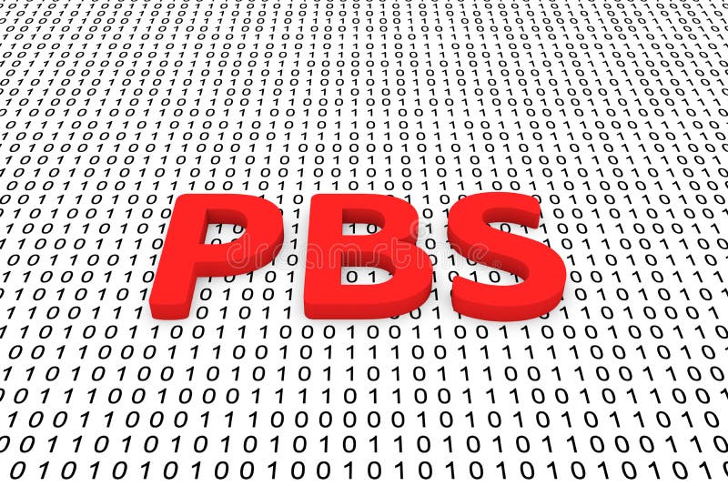 Pbs stock illustration. Illustration of programming, render - 87840636