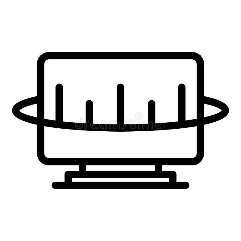 Pc Antivirus Icon Outline Vector. Data Safety Stock Vector ...