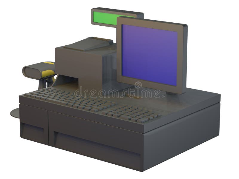 Point of Sale System stock image. Image of cashless, card - 55505295
