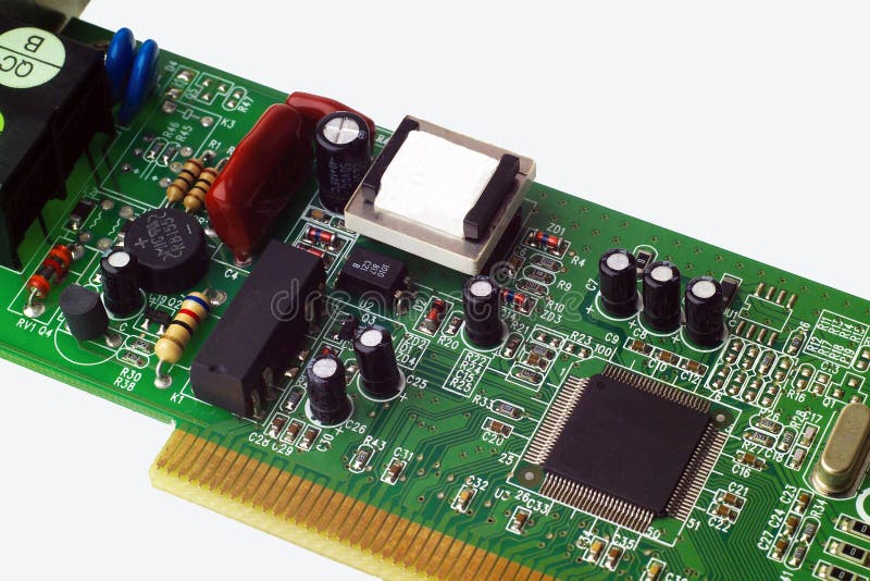 Computer Main Board stock image. Image of motherboard, board - 54431