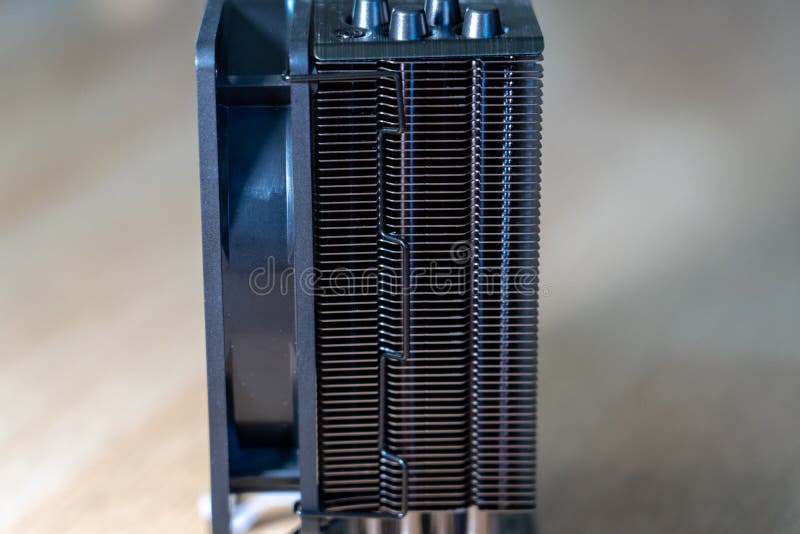 PC build - cpu fan stock photo. Image of steel, computer - 156808646