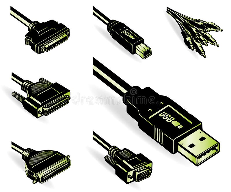 USB type C stock vector. Illustration of speed, laptop - 86692921