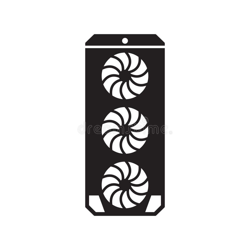 Pc case icon vector stock vector. Illustration of hardware - 306379140