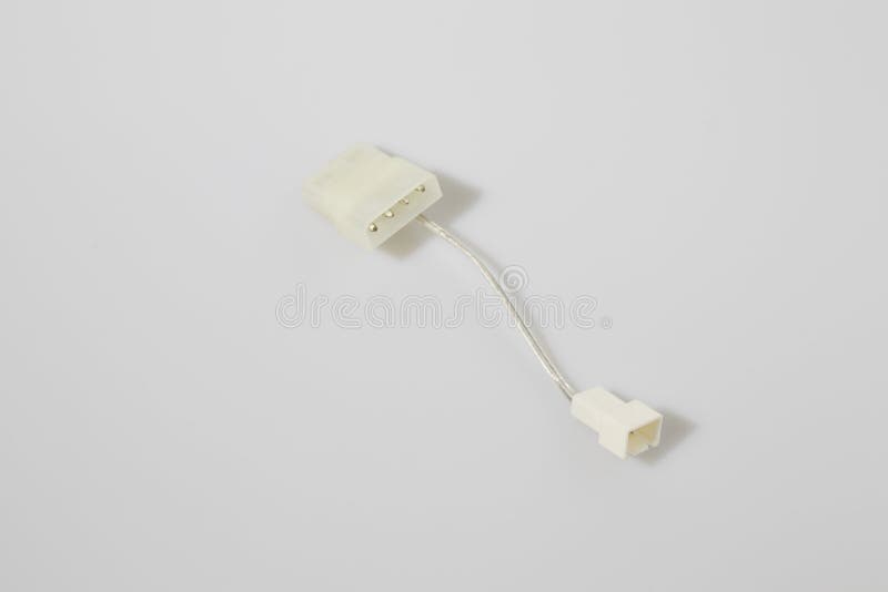 Pc Component Fan Connector Cable Stock Photo - Image of motherboard ...