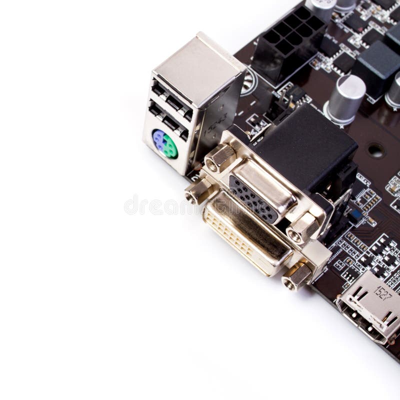 PC computer motherboard stock image. Image of computer - 67527807