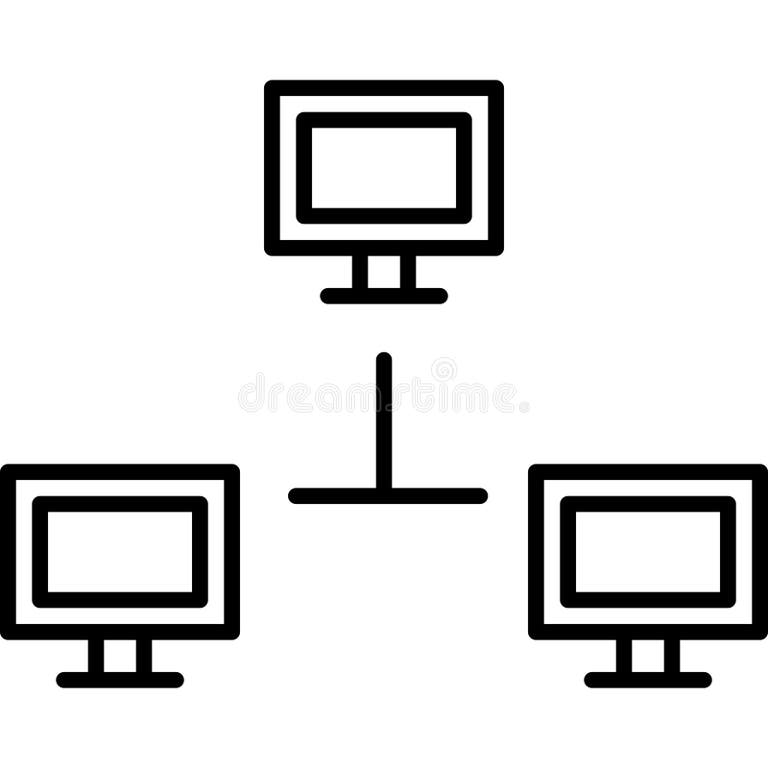 PC Connection stock vector. Illustration of connection - 359743846
