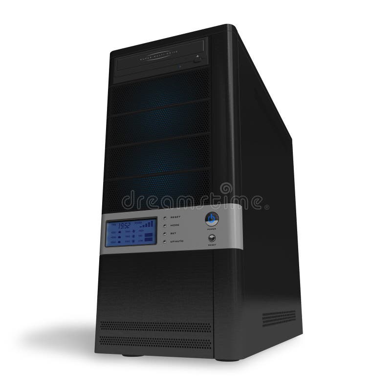 622 Torre De La Cpu Fotos de stock - Fotos libres de regalías de Dreamstime