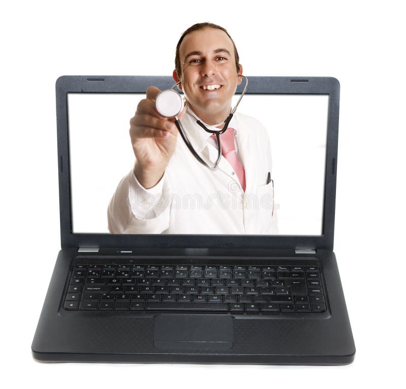 Pc doctor stock image. Image of computer, virus, display - 27369577