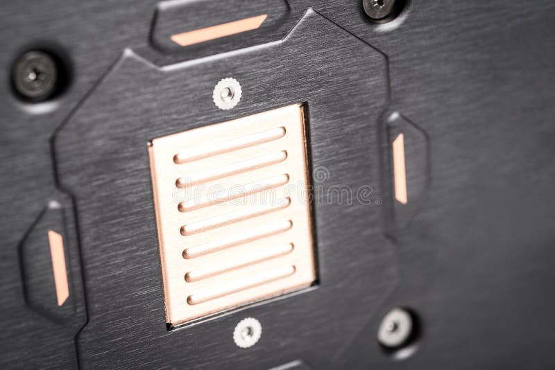 PC Gaming Video Graphic Card GPU Close Up Stock Photo - Image of ...