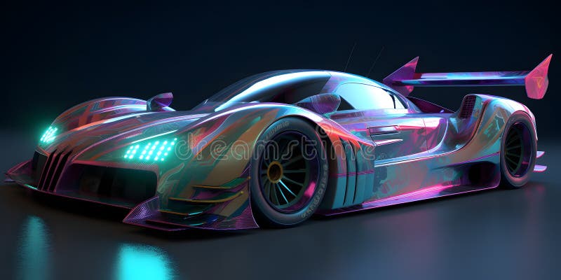 PC Gaming Racing Game Create a Custom Car with Wings One Generative AI ...