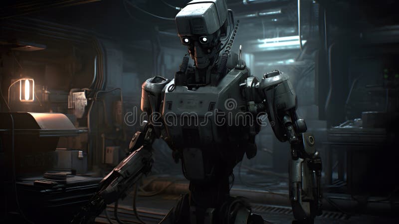 PC Gaming Sci-fi Setting Design a Robot Companion High Co Two ...
