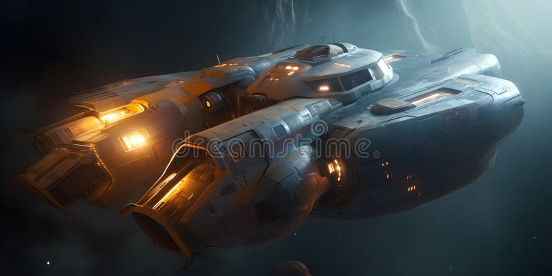 PC Gaming Sci-fi Setting Design a Spacecraft Hyper-realis Two ...