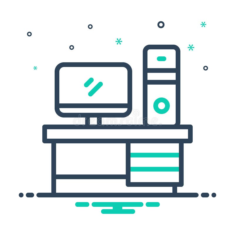 Pcdesktop Stock Illustrations – 6 Pcdesktop Stock Illustrations ...