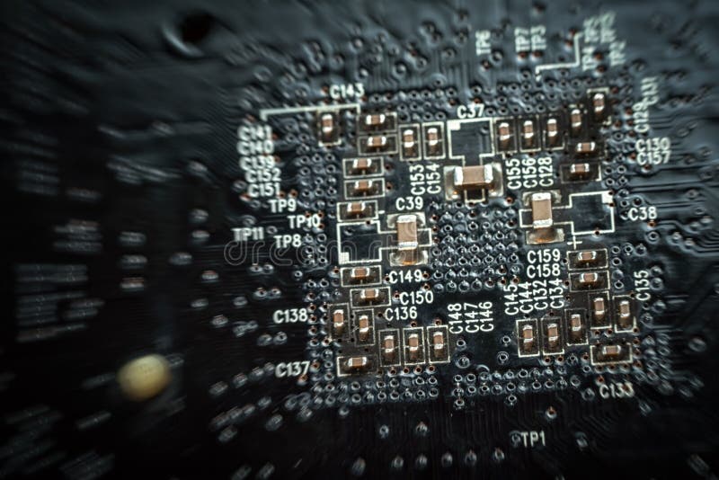 Pc stock image. Image of closeup, engineering, board - 79212049