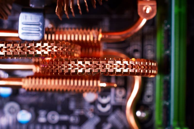 PC inside stock image. Image of backgrounds, open, processor - 7351117