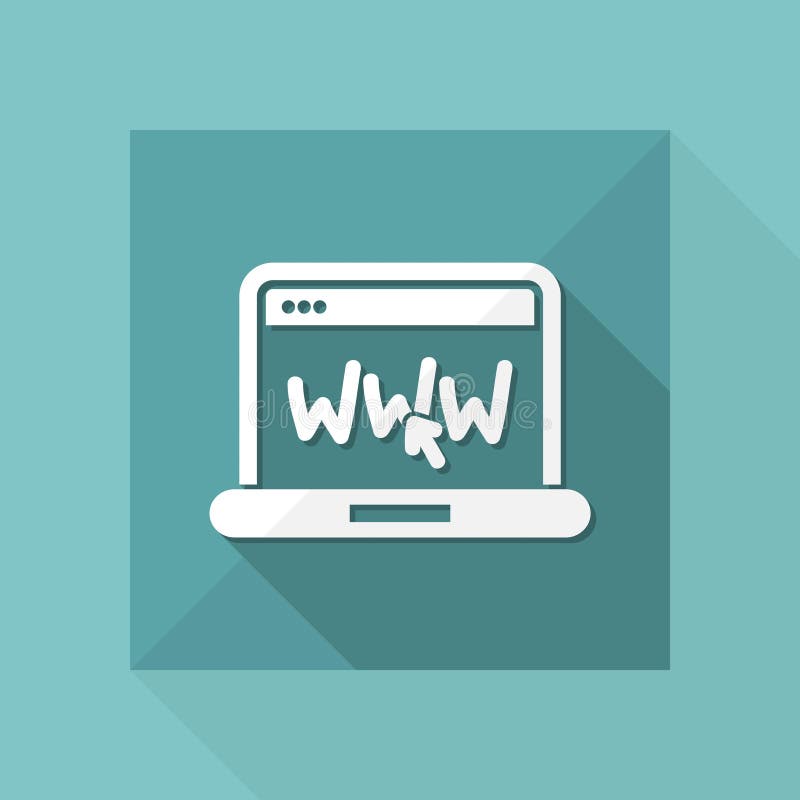 Pc internet connection stock vector. Illustration of pointer - 119143120