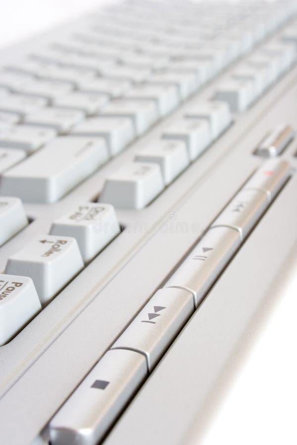 PC keyboard stock image. Image of stop, tool, button, isolated - 2109869