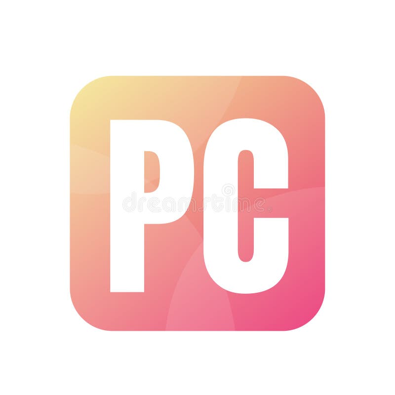 Pc Letters Logo Stock Illustrations – 485 Pc Letters Logo Stock ...