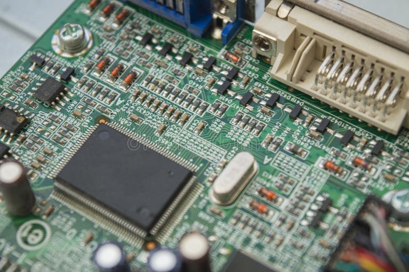 PC micro scheme close up stock photo. Image of electronic - 84894920