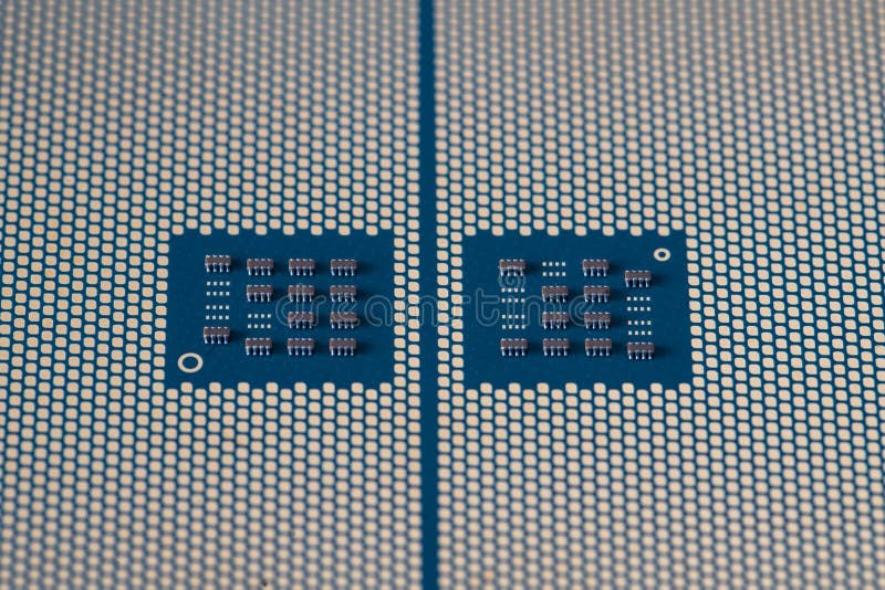 PC Processor is small chip stock image. Image of basic - 181570535