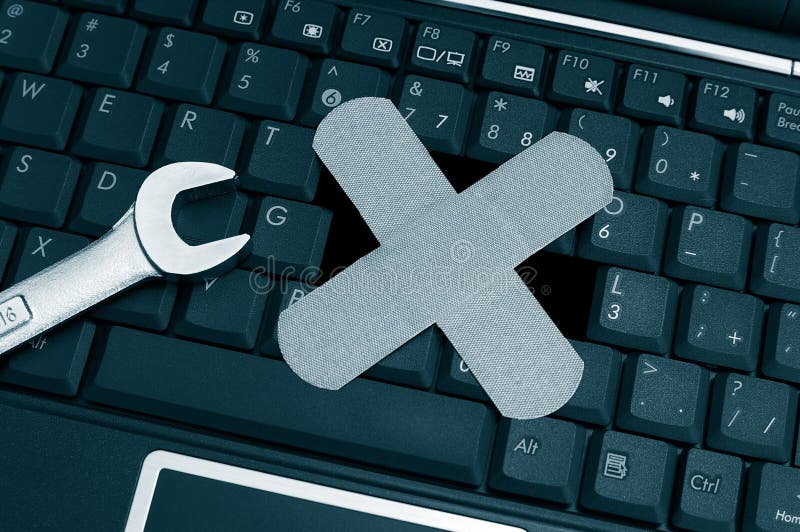 Pc repair stock photo. Image of maintenance, injured - 16972962