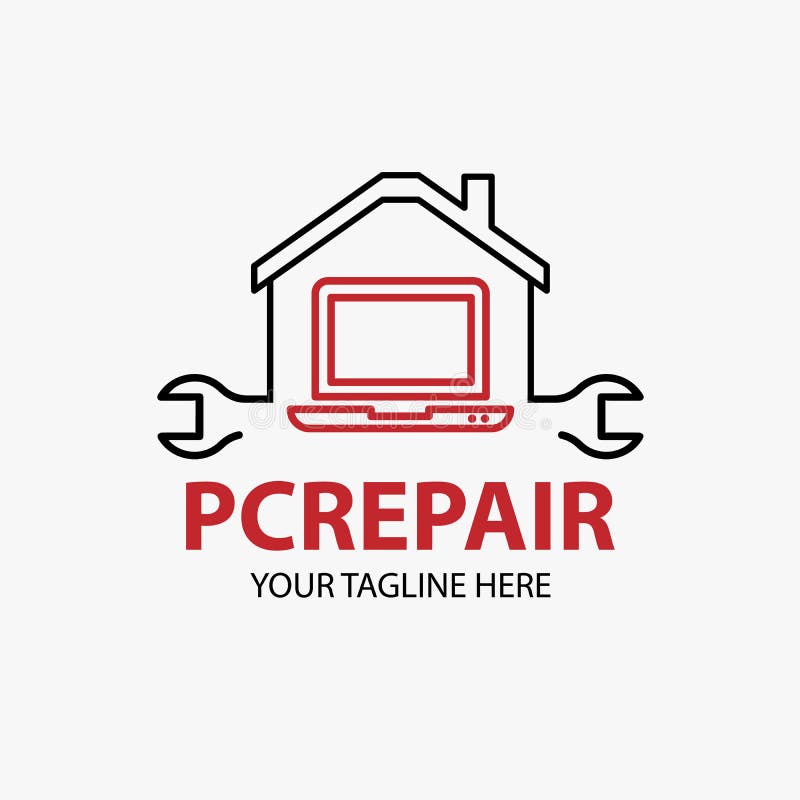 PC Repair Logo. Computer Service Logo Vector Stock Vector ...