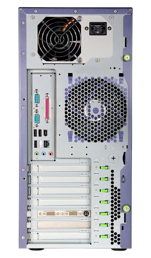 Server Rack. Detail of Servers Rack in a Server Room Stock Photo ...