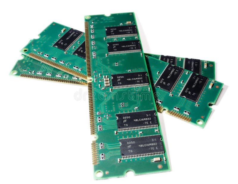 PC/server Ram Memory - a Lot of Ram in a Pile Stock Photo - Image of ...