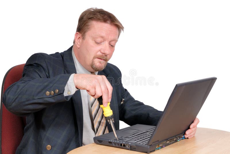 PC technician stock photo. Image of concentrated, people - 4274036