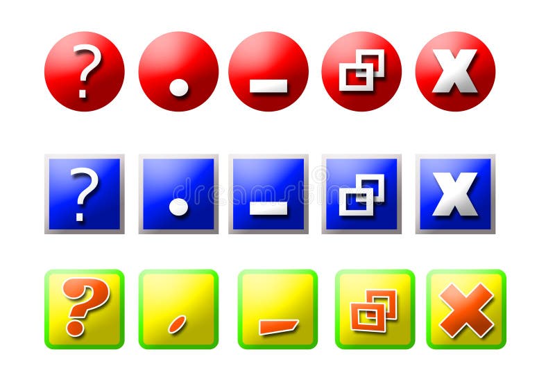 Window Blue Icons Set Stock Illustrations – 3,549 Window Blue Icons Set ...