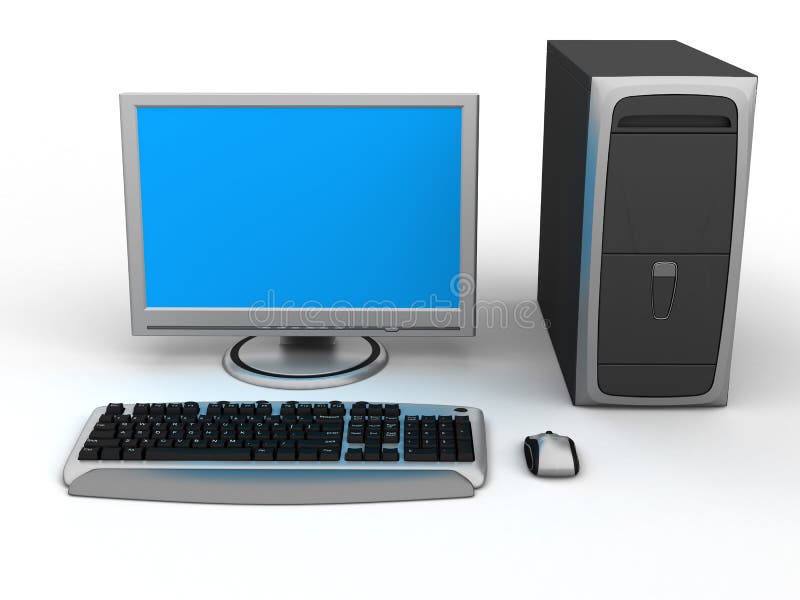 PC Workstation stock photo. Image of internet, keyboard - 3948796