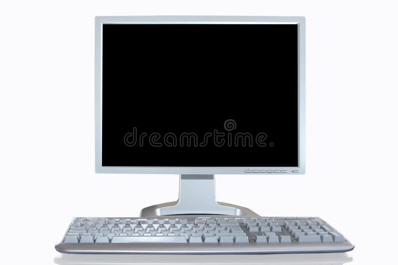 Pc workstation stock image. Image of desktop, commerce - 5574749