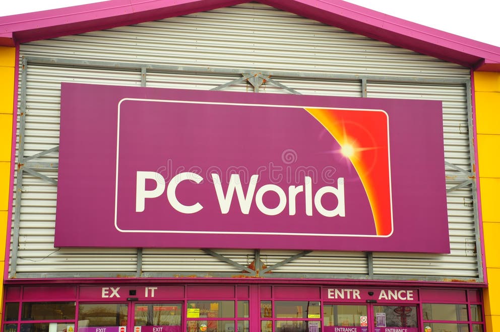 PC world Store front editorial image. Image of retail - 18392910