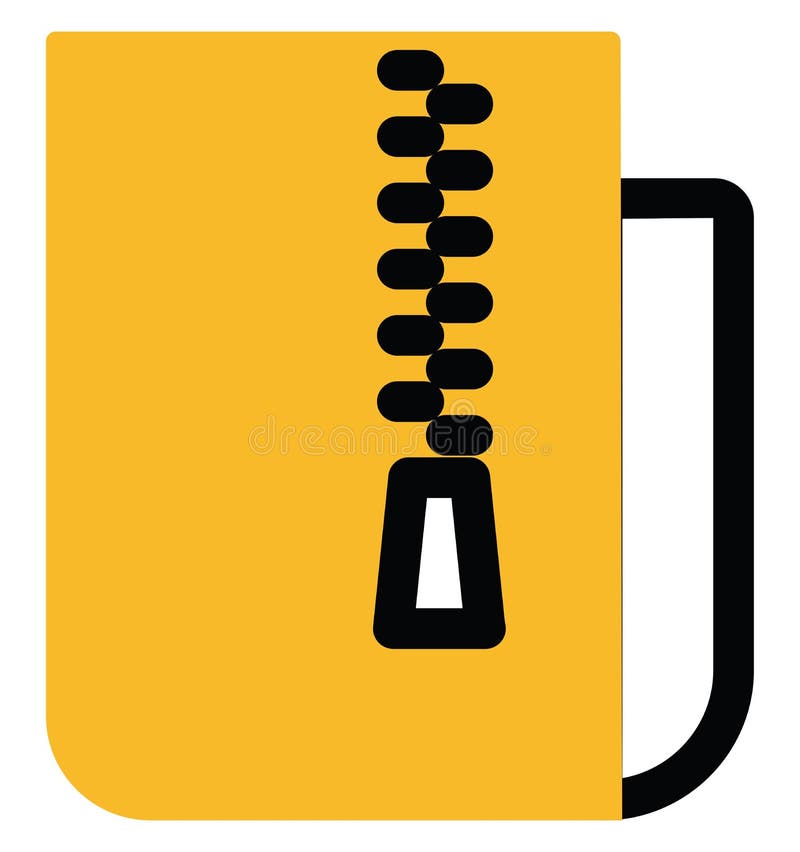 Zip Folder Icon Stock Illustrations – 3,772 Zip Folder Icon Stock ...