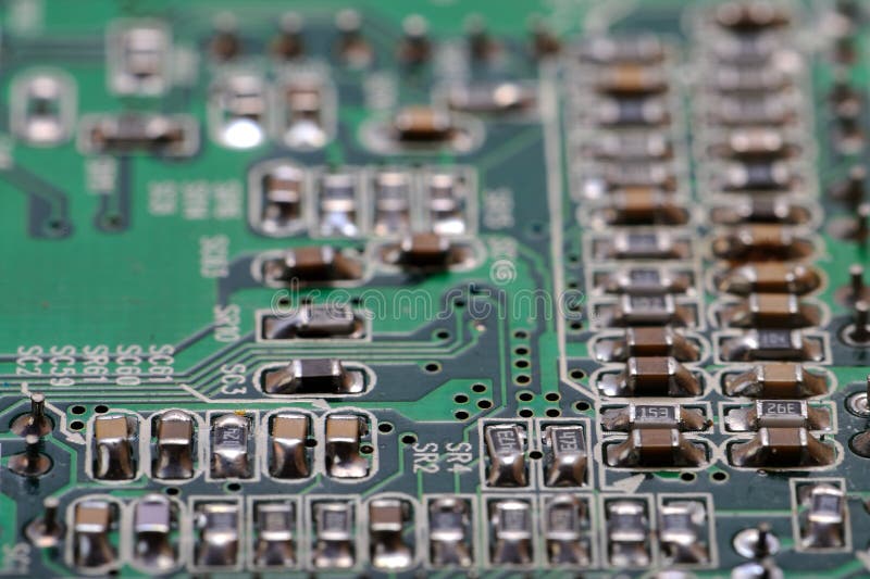 Burnt Out Damaged Electrical Circuit Board Stock Photo - Image of ...