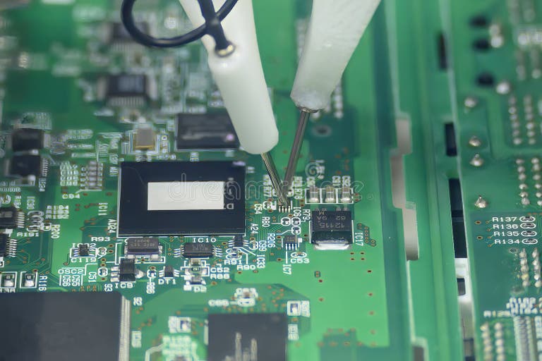 The PCB Board Checking Process by High Speed Automatic Robot System ...