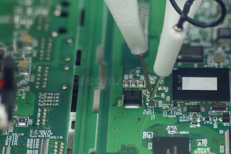 The PCB Board Checking Process by High Speed Automatic Robot System ...