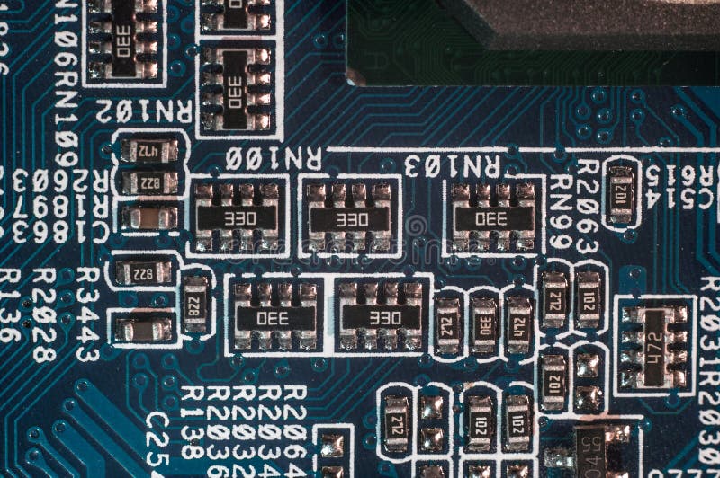 Pcb board semi conductor stock photo. Image of data, hardware - 81934604