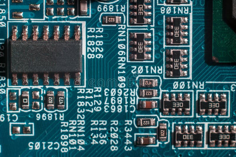 Pcb board semi conductor stock photo. Image of repair - 81934936